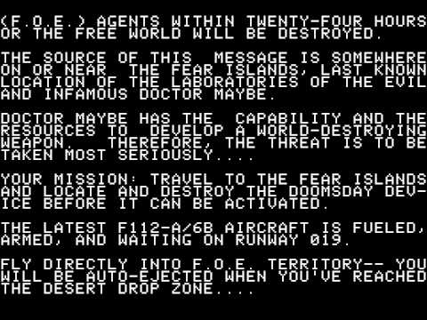 Captain Goodnight; playthrough; Apple II; part 1/3 - YouTube