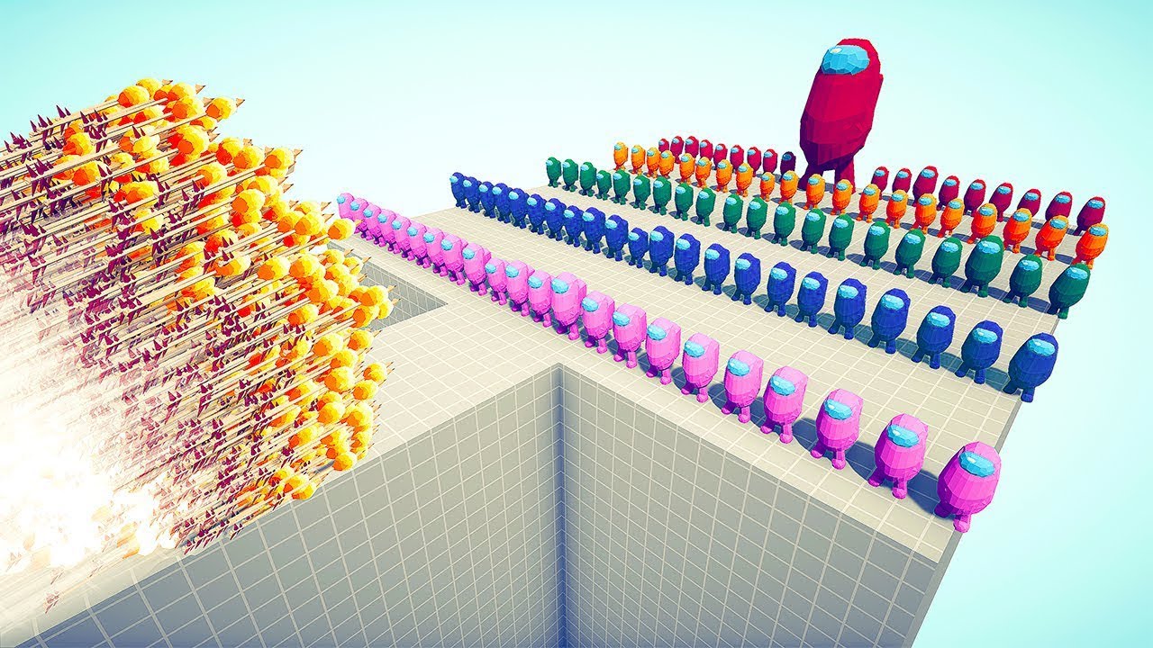 AMONG US ARMY + GIANT vs EVERY GOD - Totally Accurate Battle Simulator ...