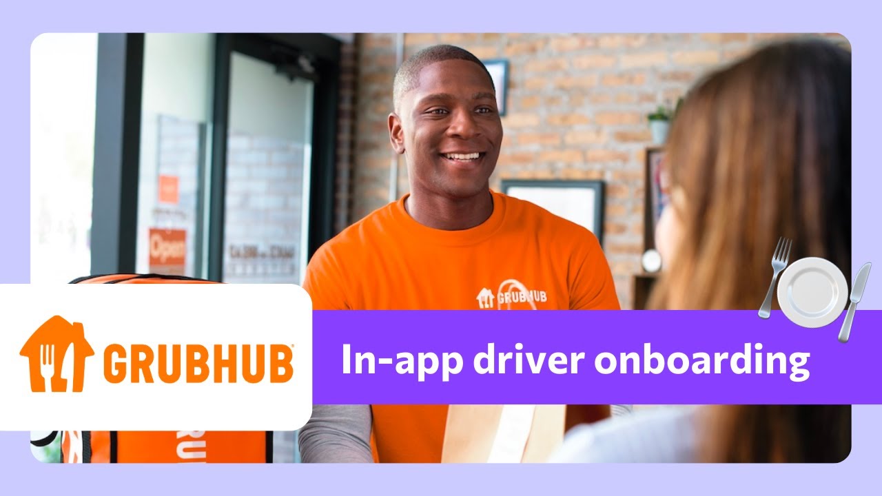 How Grubhub Onboard and Train Their Drivers 🍽️ | eduMe - YouTube