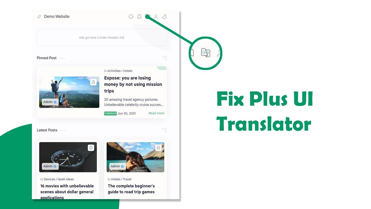 How to Fix Google Translate in Plus UI Blogger Template - YouTube