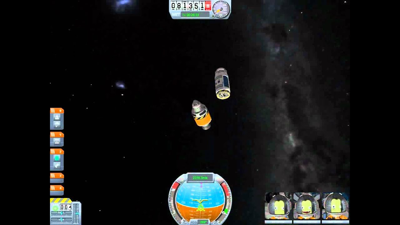 Spinning Satellite - YouTube