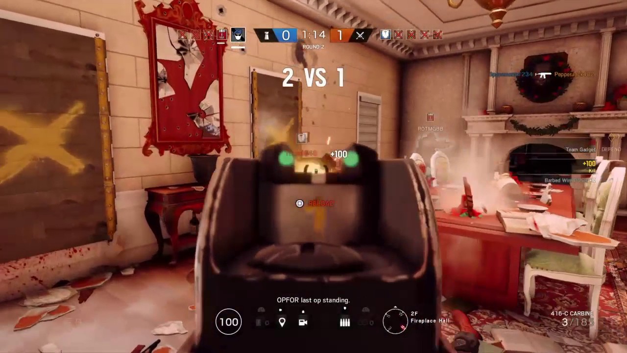 Playing with grim squad (R6 moments) - YouTube