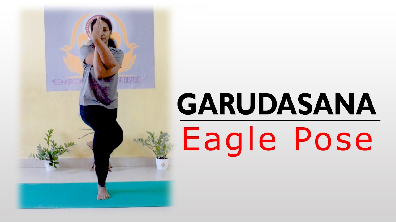 GARUDASANA | How to do Eagle Pose | V Hymavathi | Audien Tv - YouTube