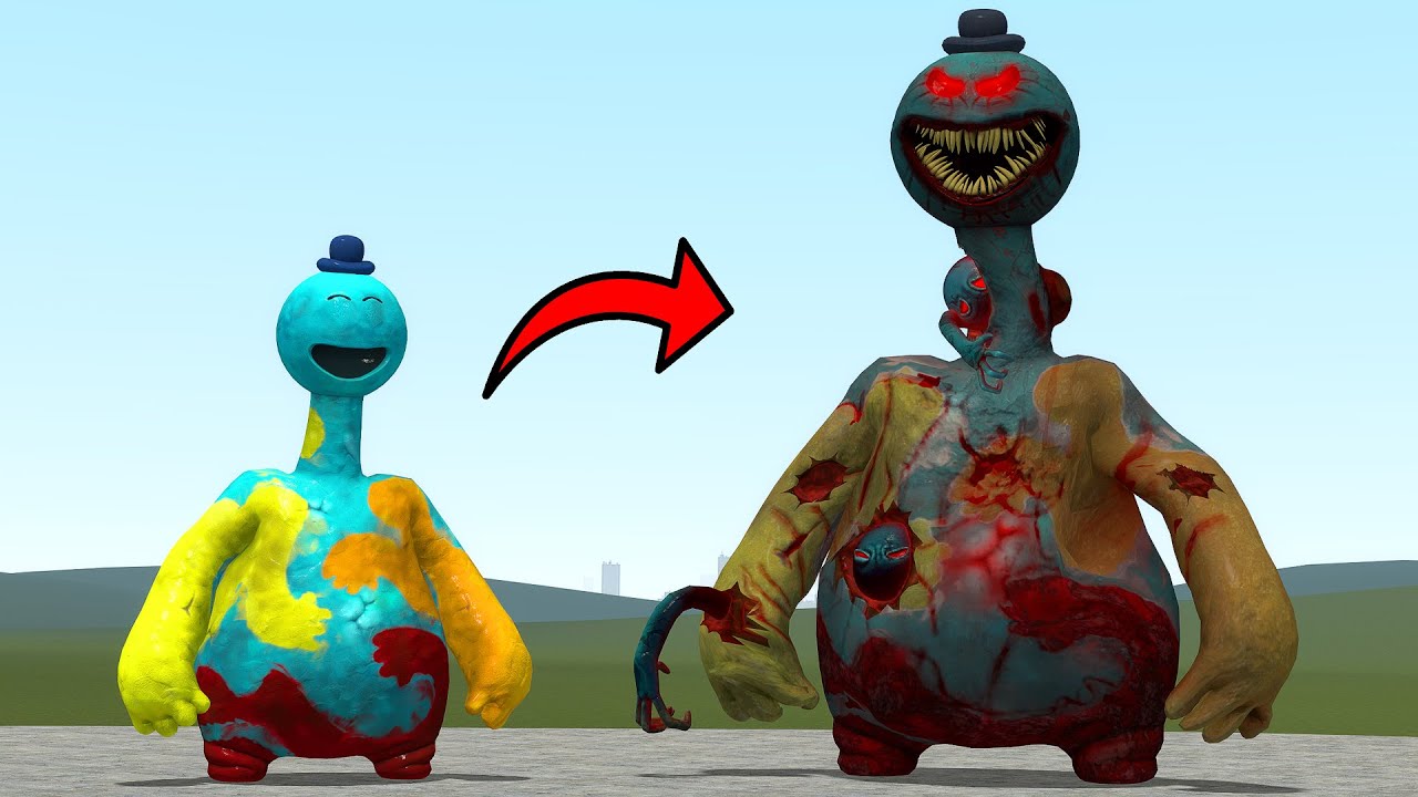 NEW NIGHTMARE DOEY THE DOUGHTMAN POPPY PLAYTIME CHAPTER 4 in Garry's ...