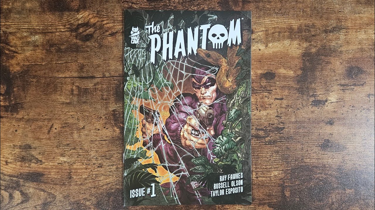 The Phantom issue 1 - Madcave comic review - YouTube