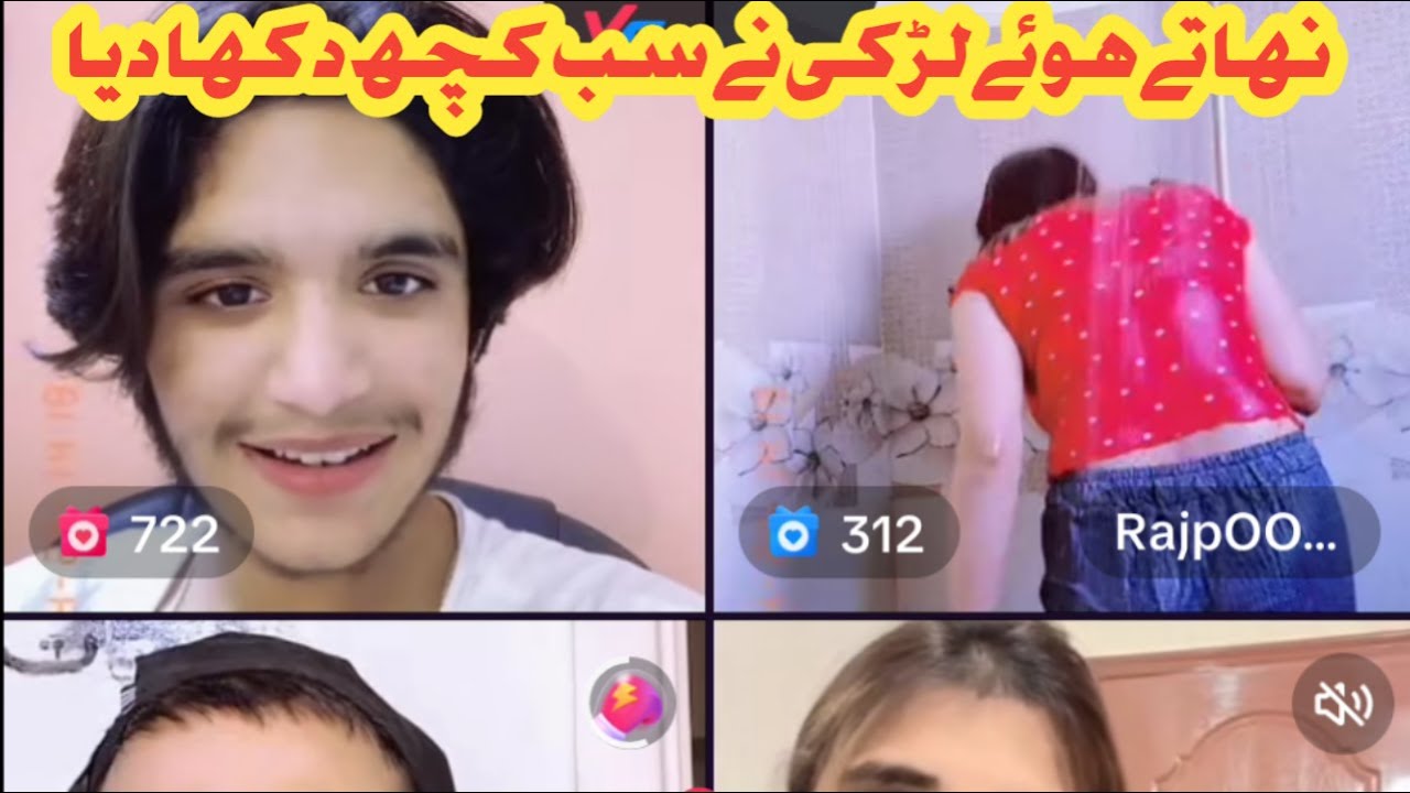 Beautiful girl shower pk live match on tik tok new TikTok live match ...