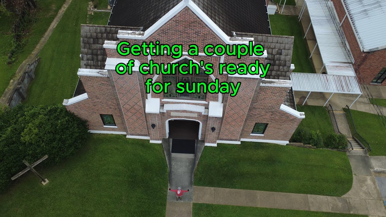 Getting a couple of church's ready for Sunday - YouTube