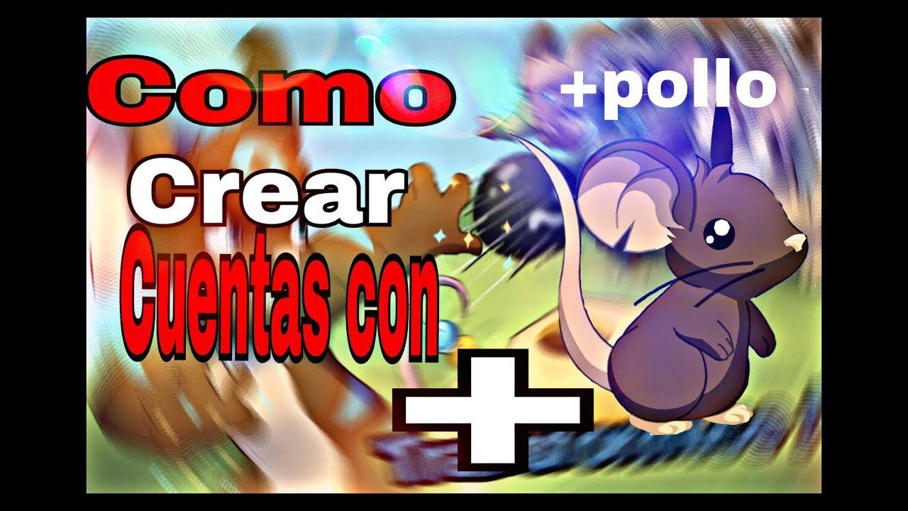 como crear cuentas con + en transformice 2018 - YouTube