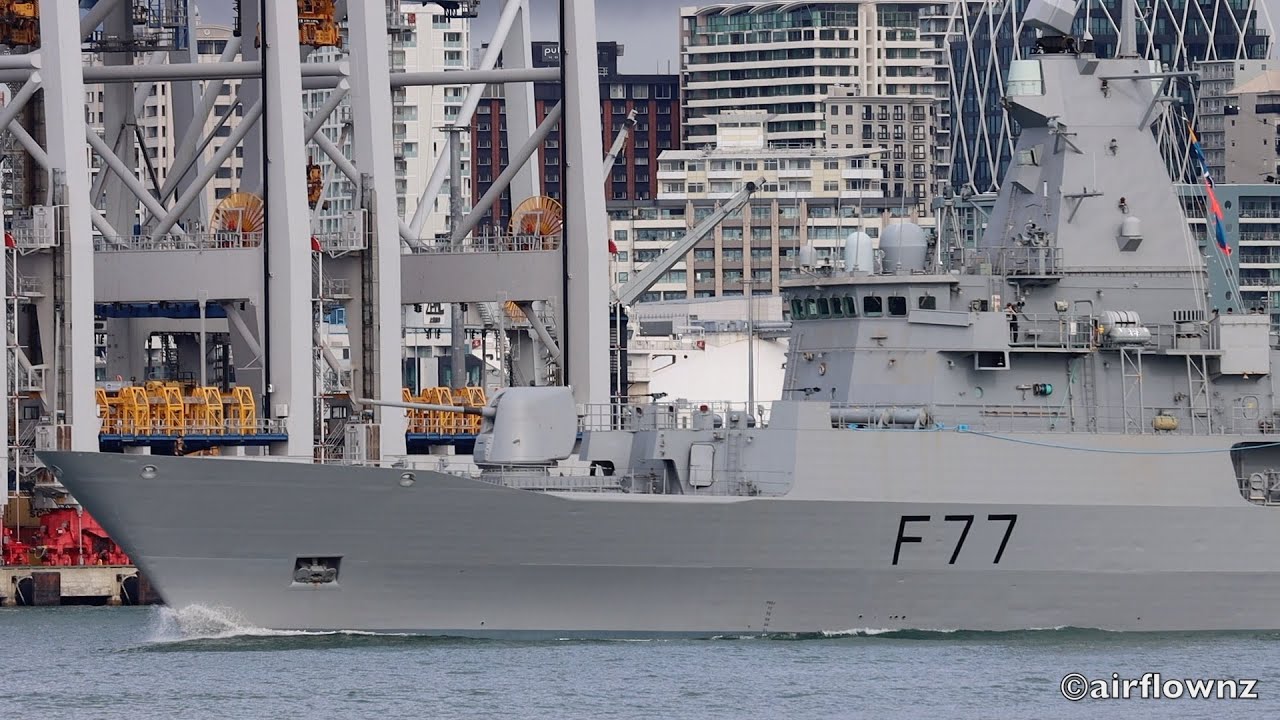 HMNZS Te Kaha Auckland New Zealand - 2024 - YouTube