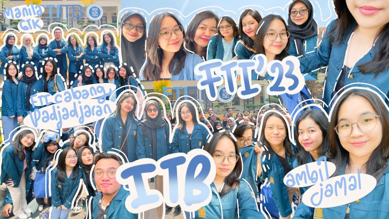 Minggu pertama kuliah📚🐘 PMB dan OSKM ITB 2023👭👬😍🥳 - YouTube