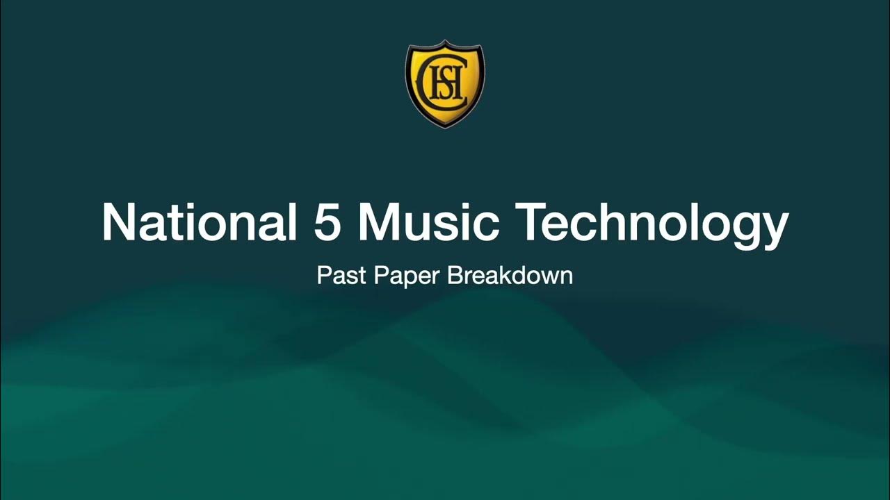N5 Music Technology: Q1 Breakdown - YouTube