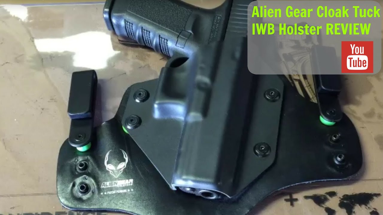 IWB Holster (Review of the Alien Gear Cloak Tuck IWB Holster) - YouTube