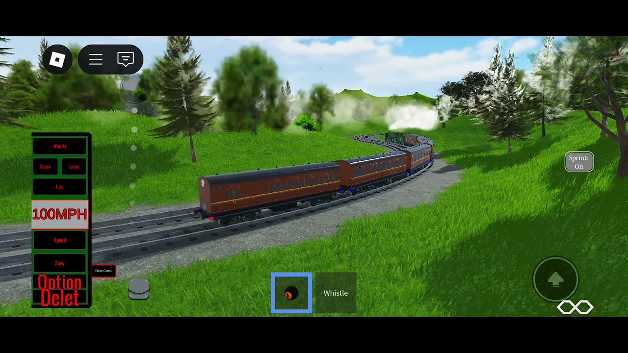 Big City engine pulling a Express train from Barrow - YouTube