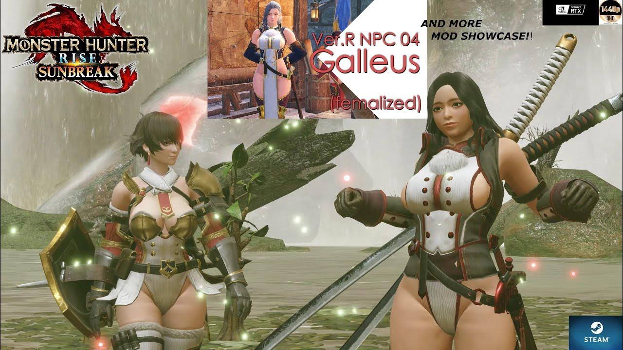 Monster Hunter Rise: Sunbreak |STEAM| Afflicted hunts and Skimpy Armor Mod Showcases - YouTube