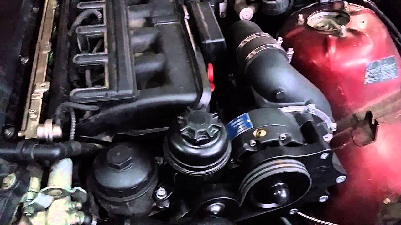 BMW M54B30 + Vortech V3 First Startup - YouTube