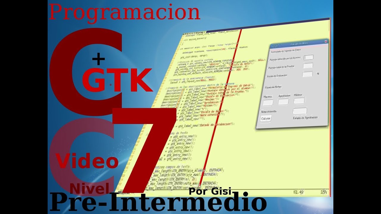 07 Programacion C + GTK (Interfaz Grafica GUI) Nivel Pre-Intermedio ...