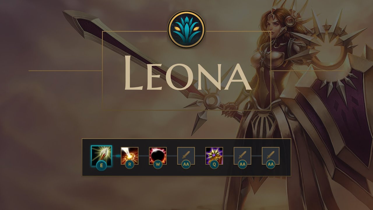 Leona Lockdown Chain CC Combo [Hard] (League of Legends) - YouTube