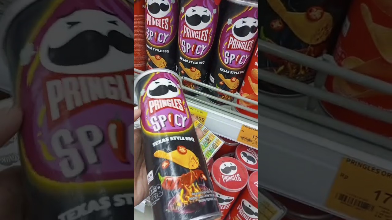 viral pringles spicy - YouTube