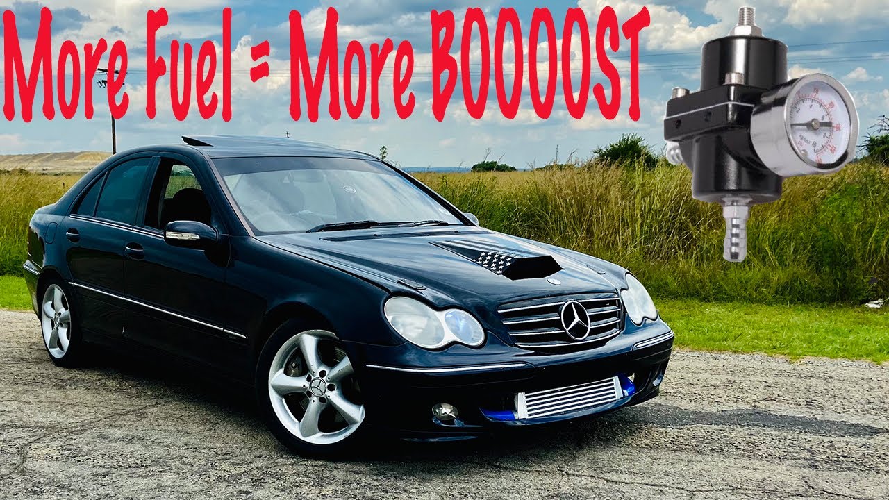 Mercedes W203 M104 Turbo | We Start TUNING!!! New Fuel Pressure ...