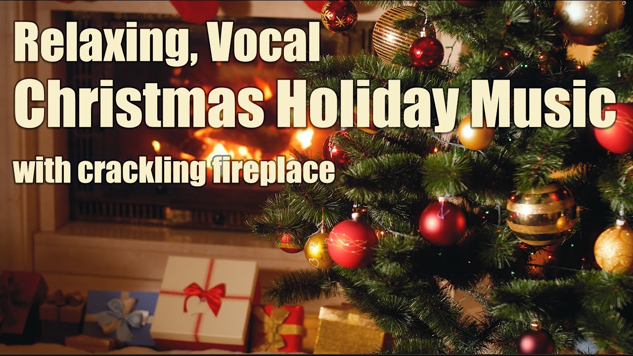 Popular, Easy Listening Christmas Holiday Music by the crackling ...