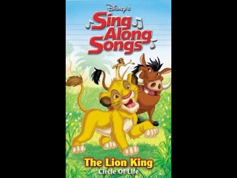 Opening to Disney's Sing Along Songs: The Lion King: Circle of Life 2003 VHS