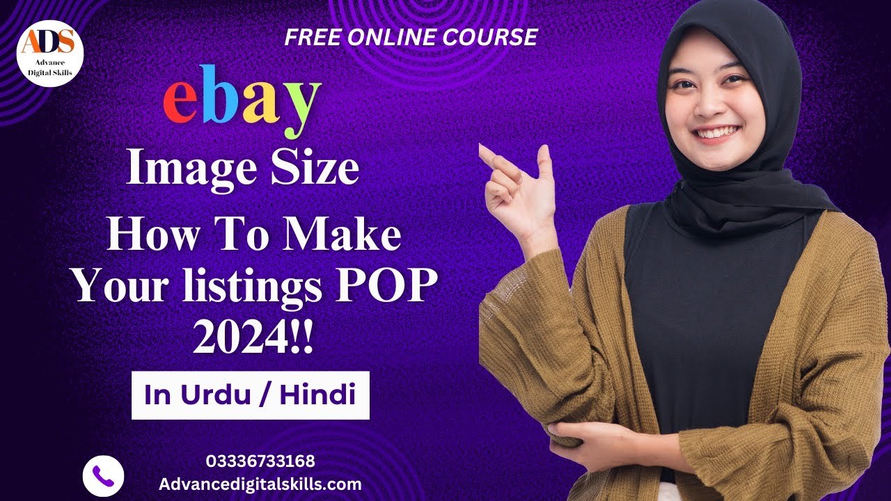 ebay image size: How to make your listings POP | 2024 - YouTube