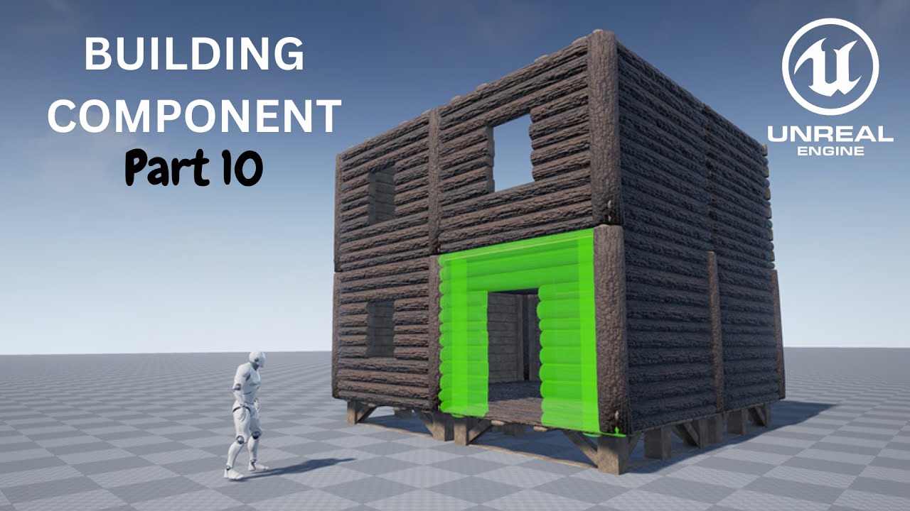 UE5 Base Building System - Tutorial Part 10 - Foundation Extension ...
