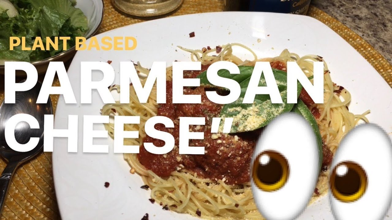 EASY Plant Based Cheese Parmesan (NON DAIRY) Homemade ! - YouTube