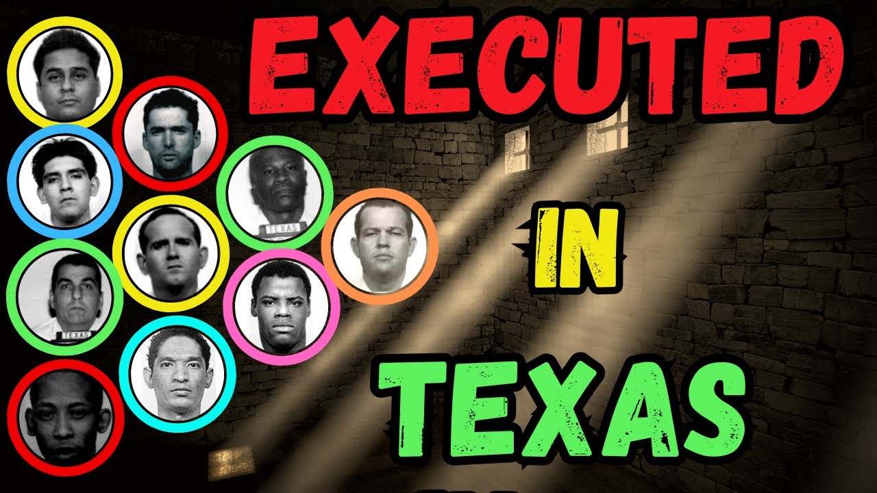 All the people EXECUTED in TEXAS I Time on Death Row, Last Words, Last ...