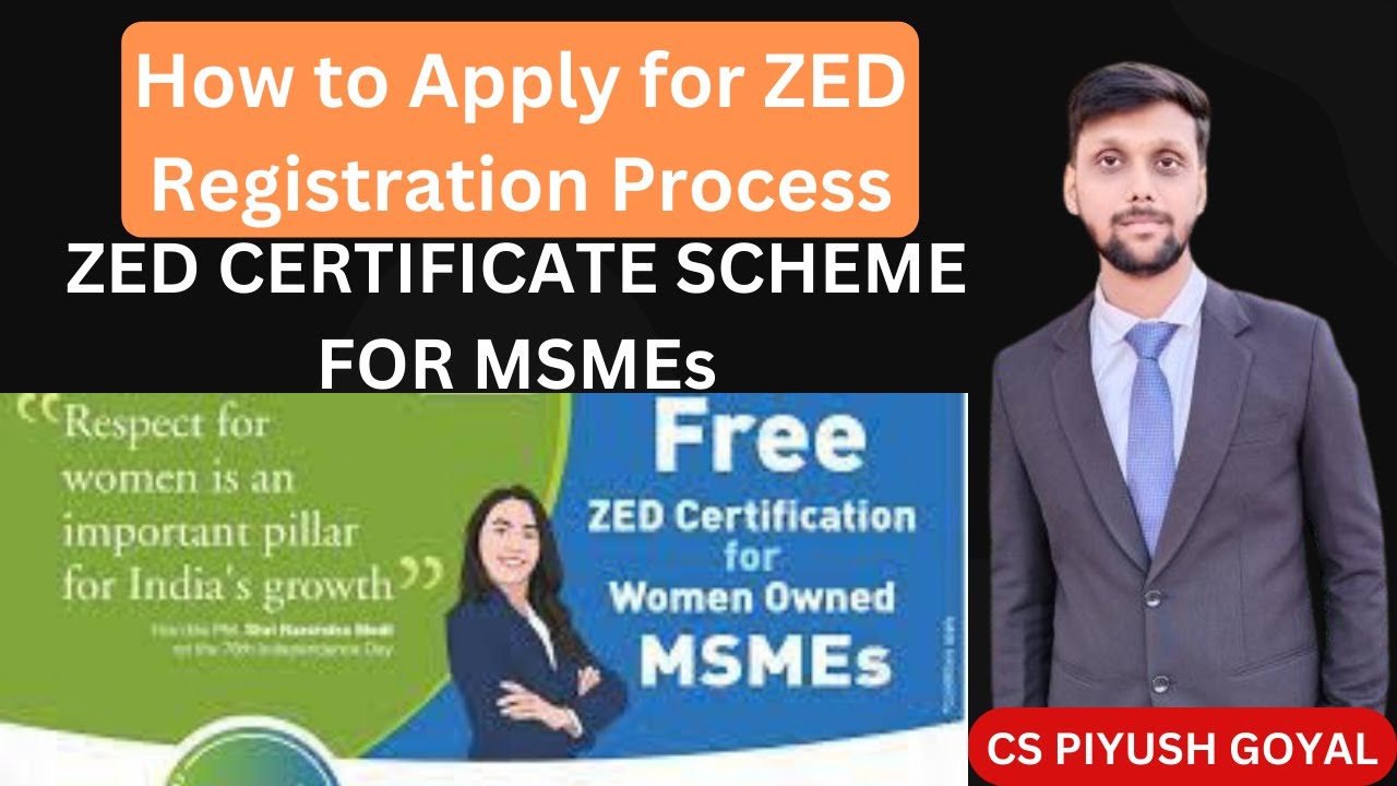 Zed Certifications registration process || How to register on ZED ...