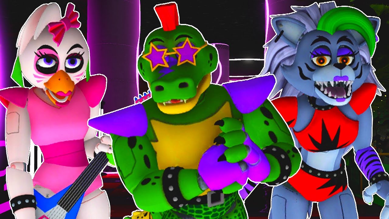 How To Get Monty Gator Badge and Glamrocks (Roblox FMR) - YouTube