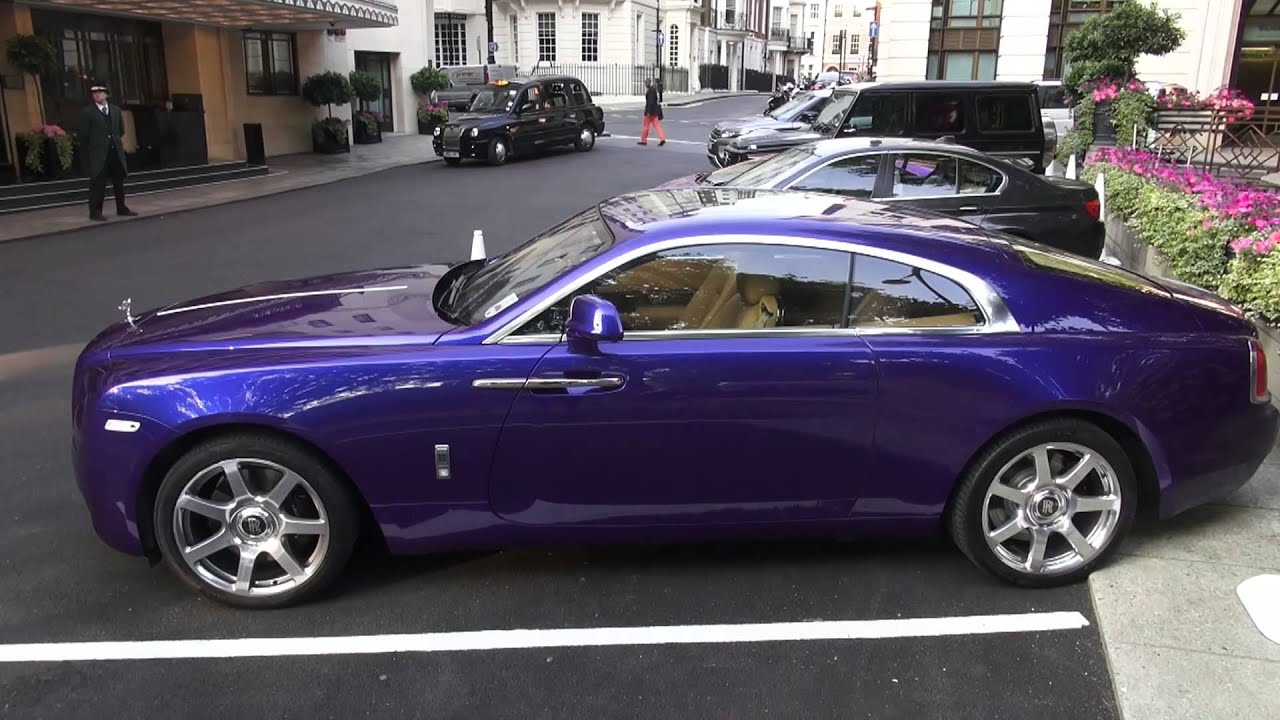 New Rolls Royce Wraith in London ! Zbird's London Supercar Show - YouTube