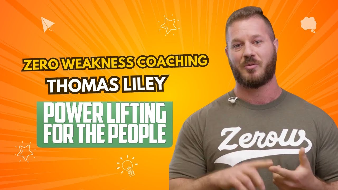 Coaching Zero Weakness with Thomas Lilley - YouTube