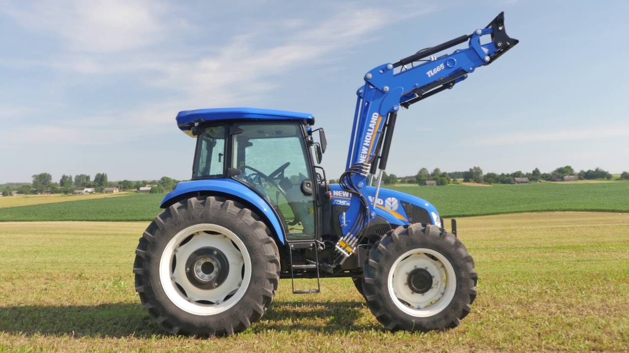 New Holland TD5 110 - YouTube