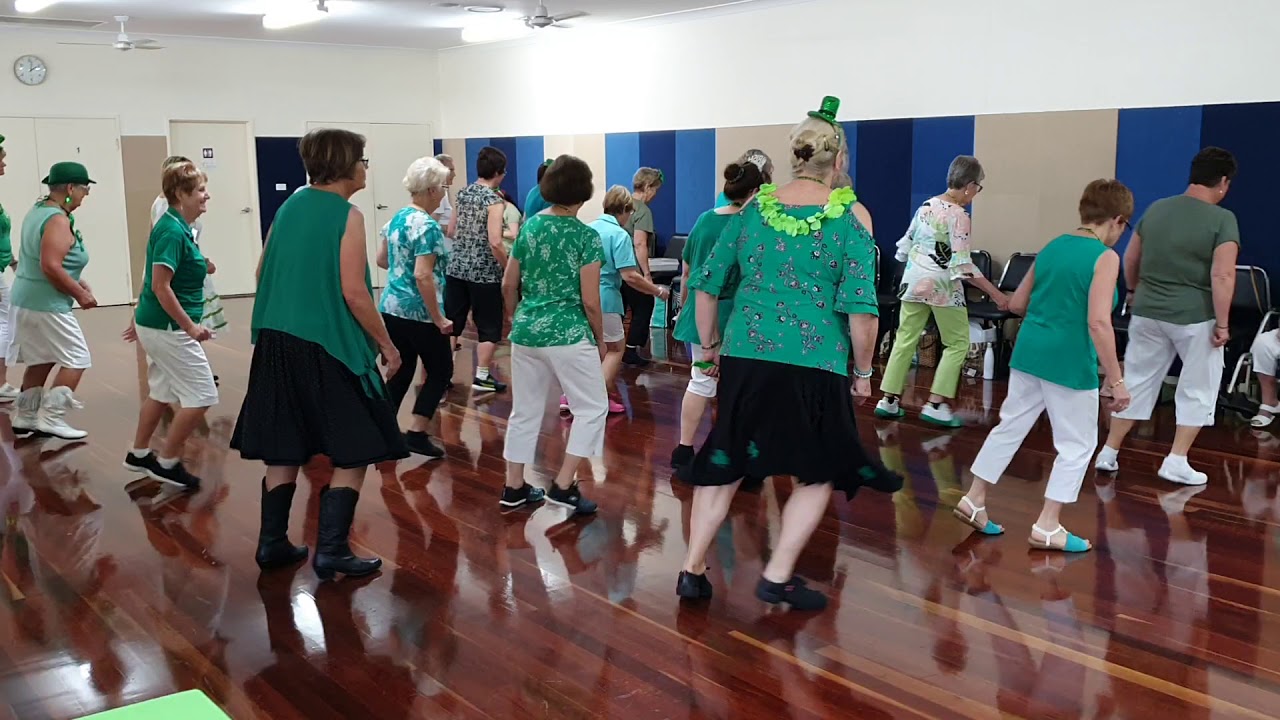 Social Irish theme fun dance - YouTube