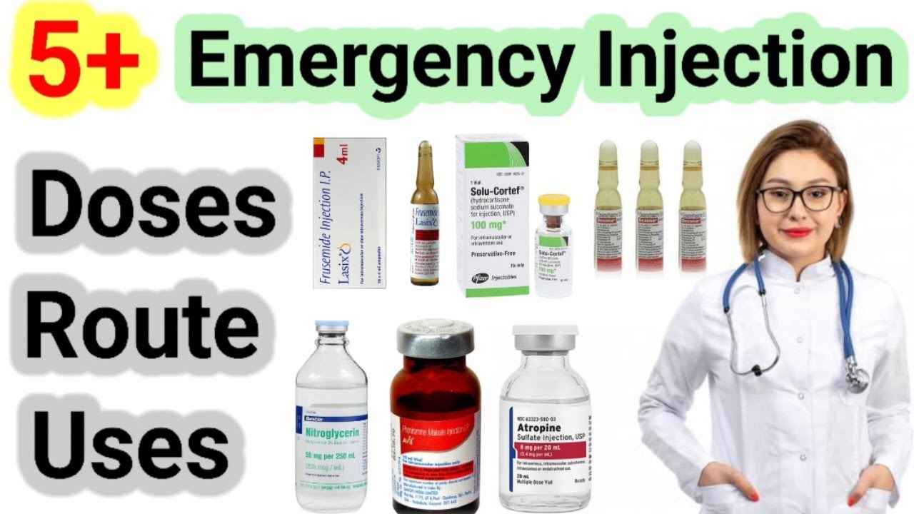 Emergency Injection || Emergency Medicine #Emergency #injection use in ...