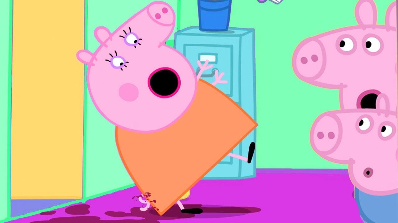 Boo Boo Song with Peppa Pig | Family Kids Cartoon - YouTube