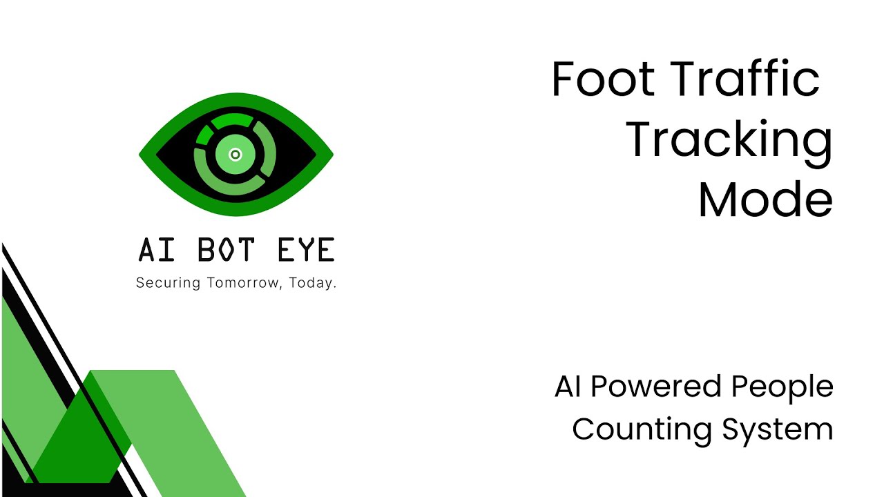 AI Bot Eye Foot Traffic Tracking: Real-Time Demo & Features - YouTube