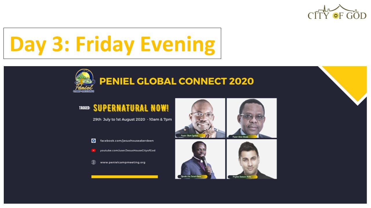 Peniel 2020 Global Connect Day 3 - Evening w/ Pastor Nobin Samson - YouTube