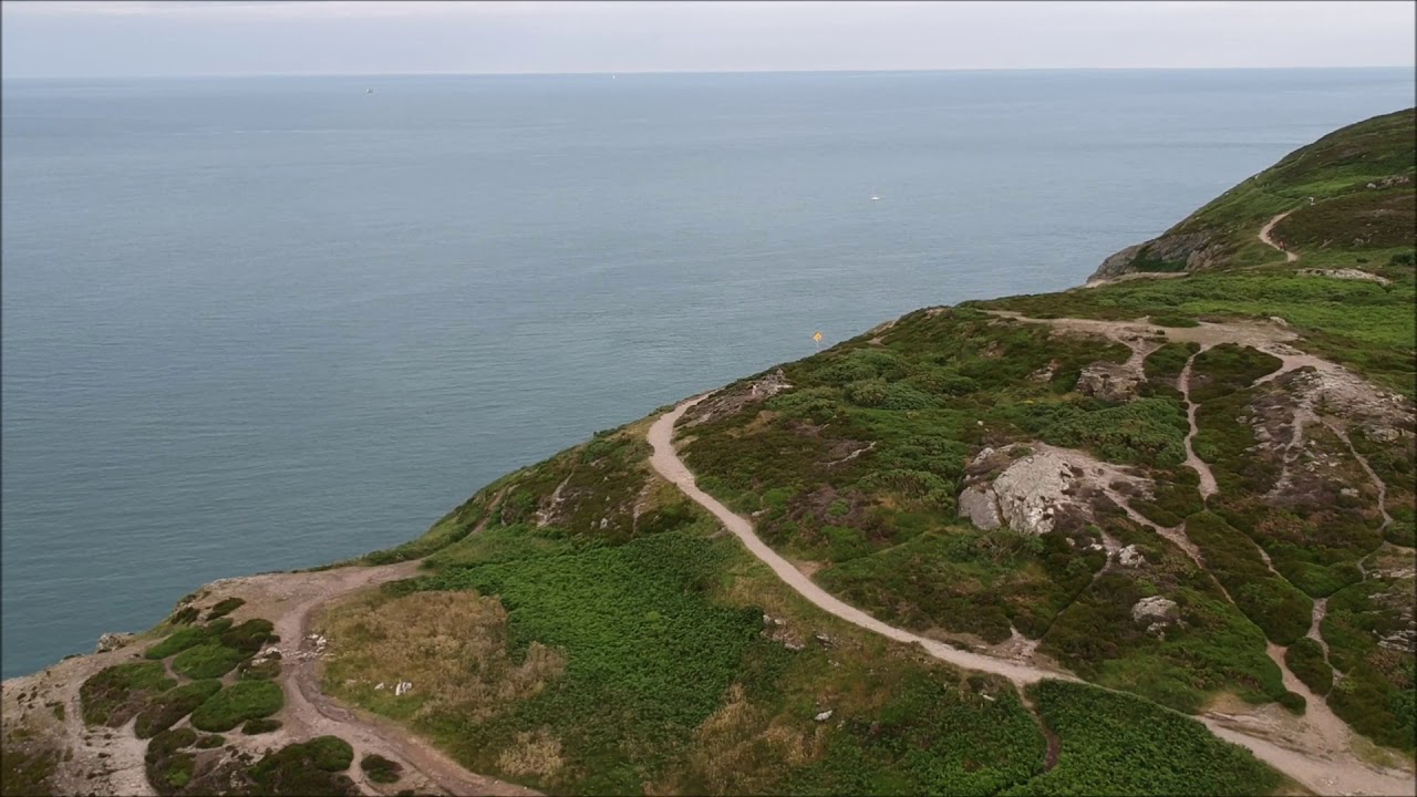 howth mountains walking trail - YouTube