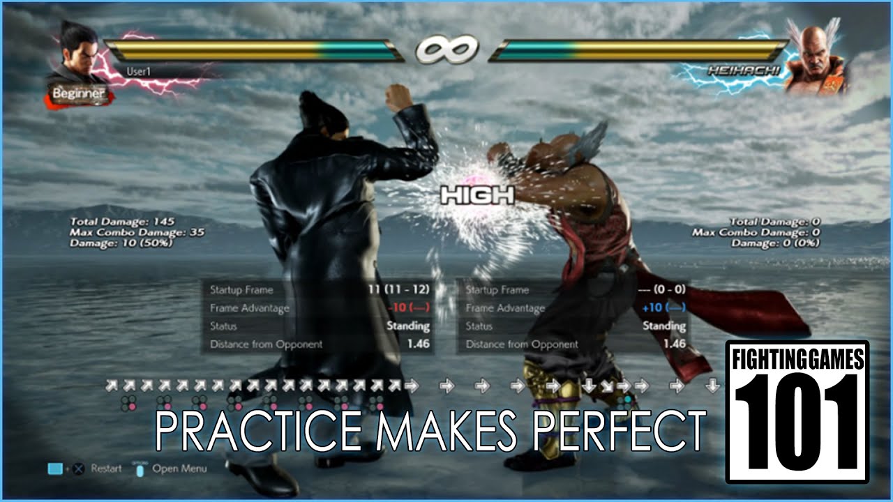 Fighting Games 101 - Practice Makes Perfect - YouTube
