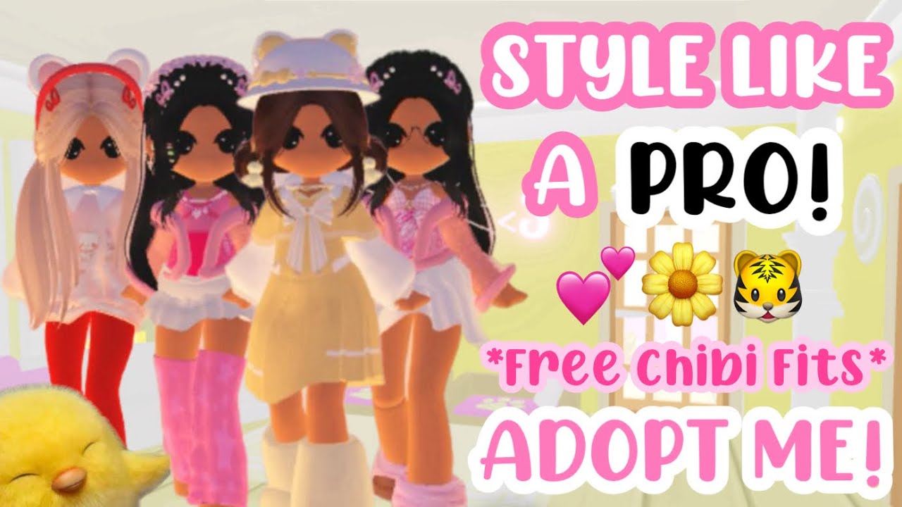 HOW TO STYLE LIKE A PRO IN ADOPT ME!!🐯🌼💕🐢🍌#adoptmeroblox #preppyadoptme ...