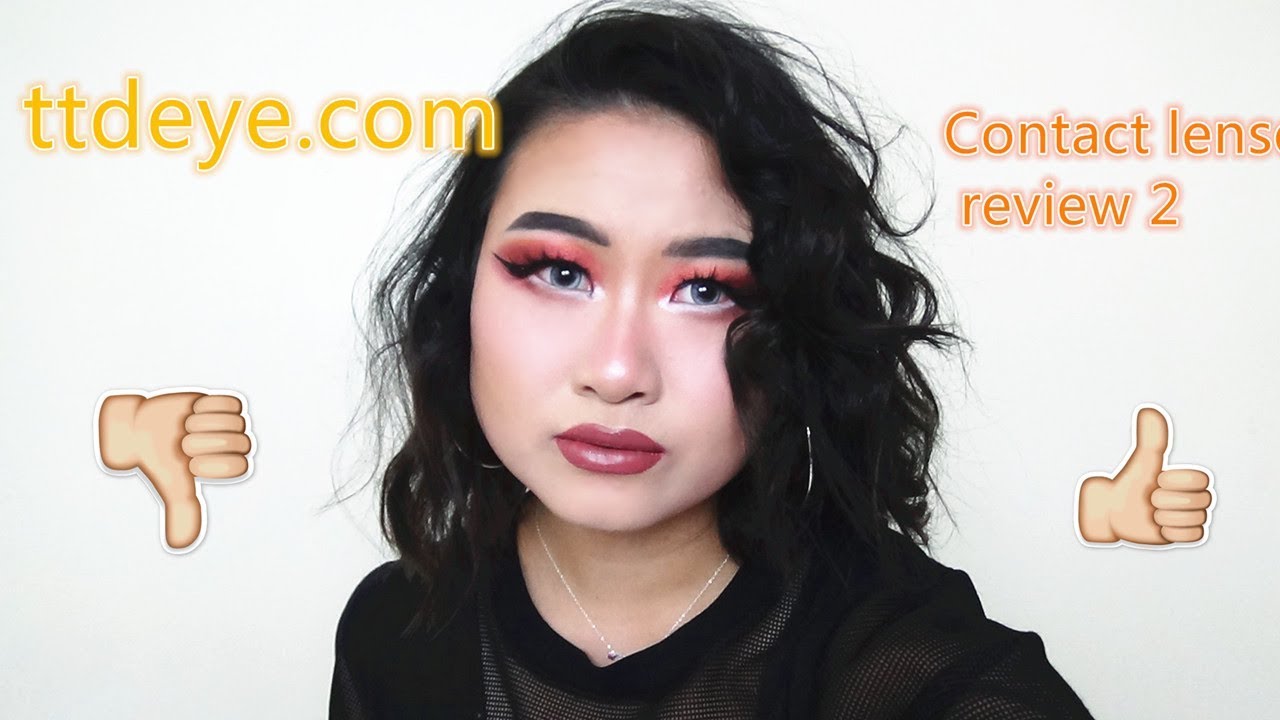 3 pairs TTDEYE com contact lenses review - YouTube