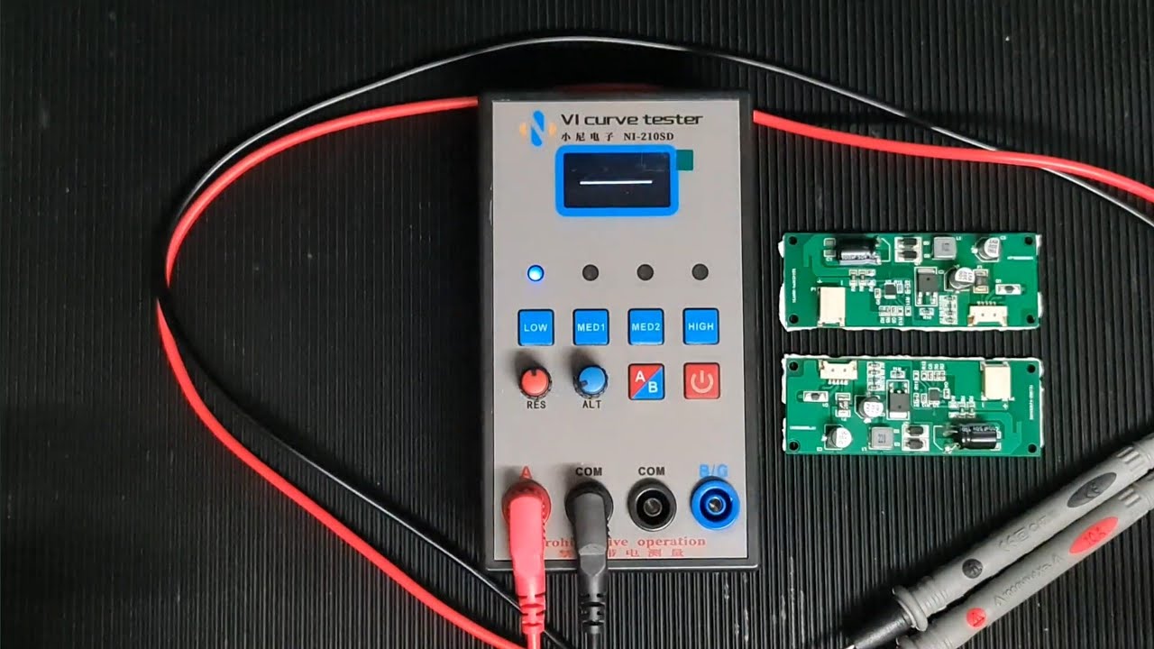 VI CURVE TESTER NI-210SD TRASADOR DE CURVAS 2/VIDE0 (REVISÍON). - YouTube