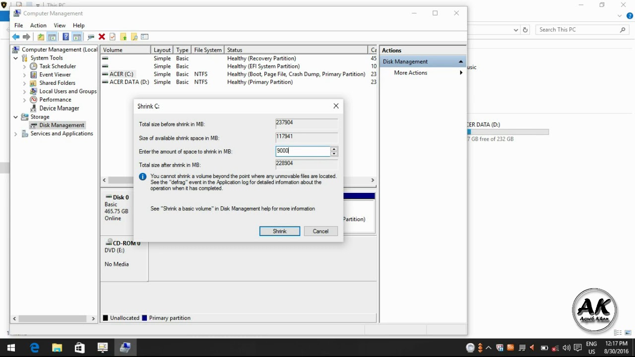 How to create extra drive in || windows 10 || simple steps || 100% ...