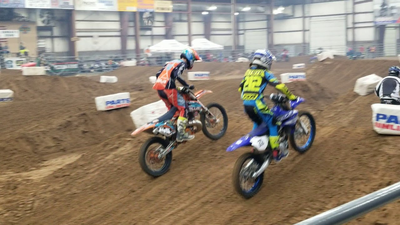 4gmx 250C round 1 2018-2019 indoor motocross 745 Tyler Sikkenga - YouTube