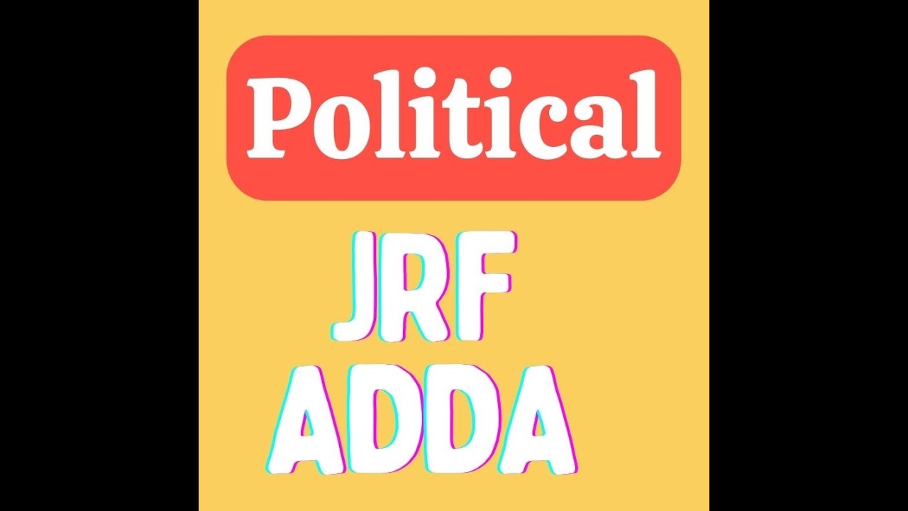 POLITICAL JRF ADDA is live - YouTube