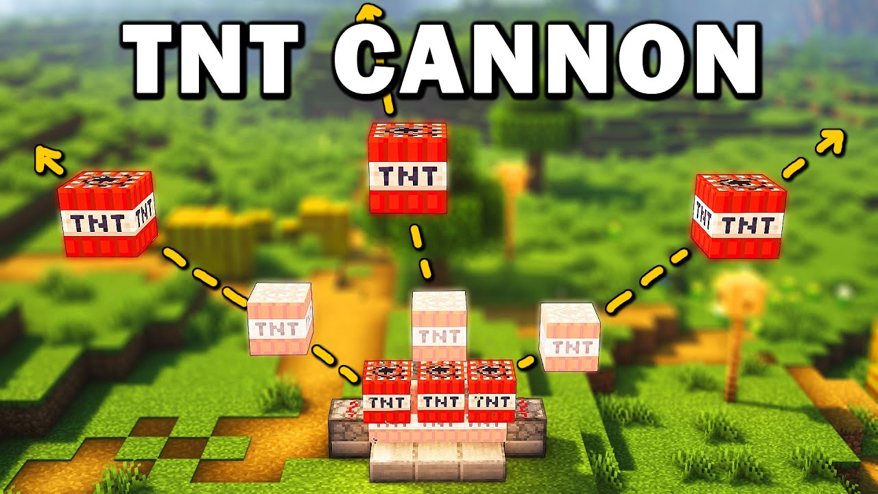 EASY TNT Cannon in Minecraft 1.20.4 [Tutorial] - YouTube