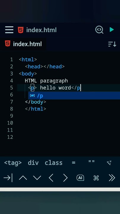 Paragraph Tag In Html Basichtml Coding Webdevelopment Begginers Programming Youtube
