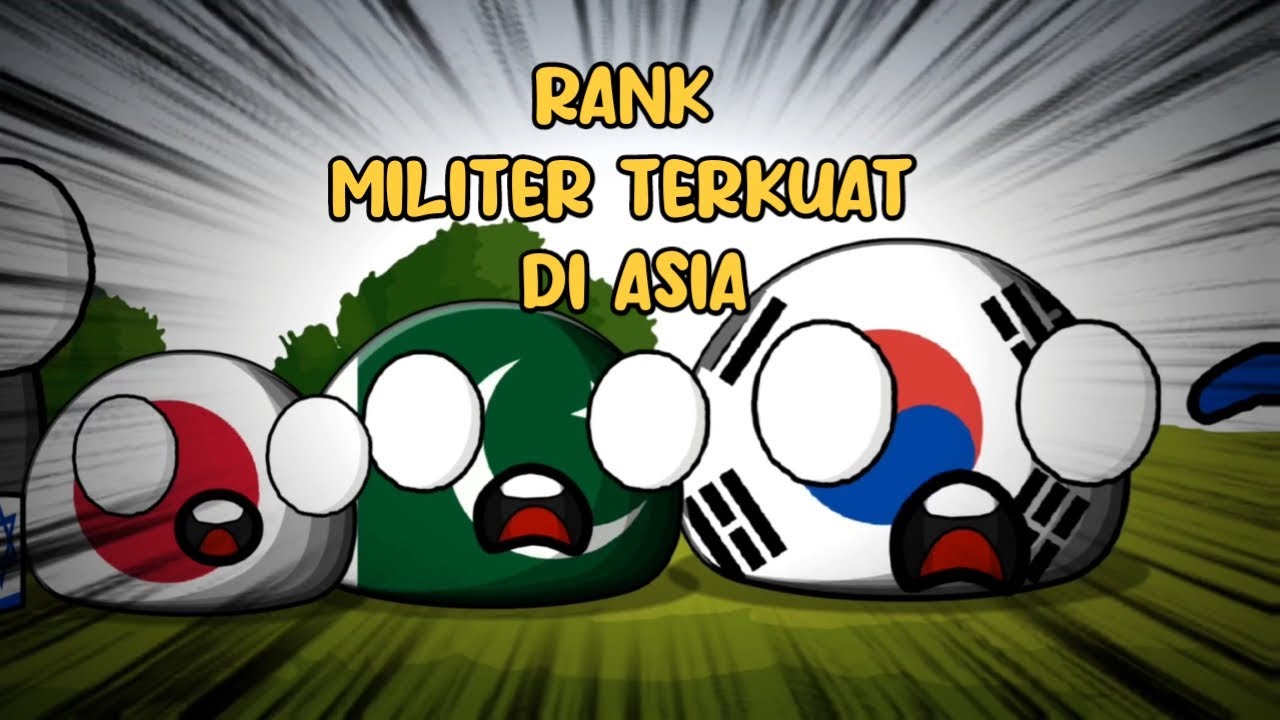 Rank militer ASIA - countryballs ASIA - YouTube